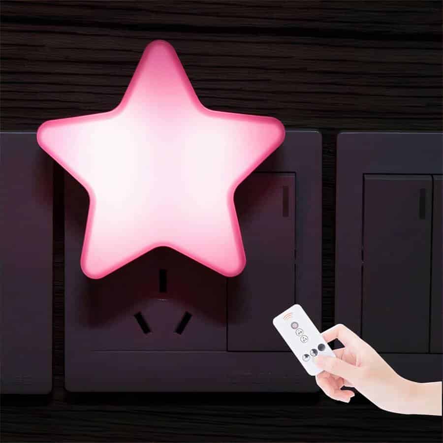 Veilleuse de nuit en applique murale - Areu Bébé