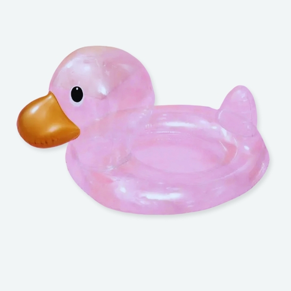 Bouée de natation gonflable en forme de canard - Areu Bébé